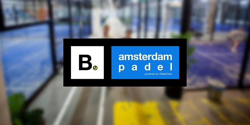 1e vrijmibo padel editie bij B. Amsterdam Padel! – PadelCasa B.V.
